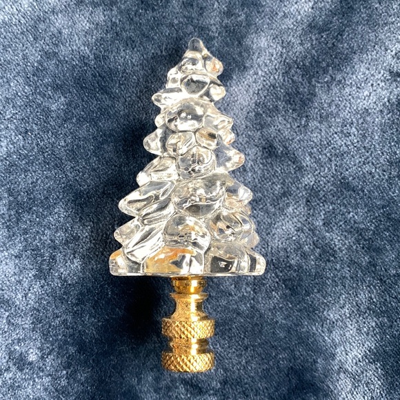 Accents | Vintage Glass Tree Lamp Finial | Poshmark